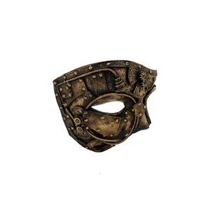 Unbranded | Accessories | Men Women Gold Halloween Costume Half Face ...